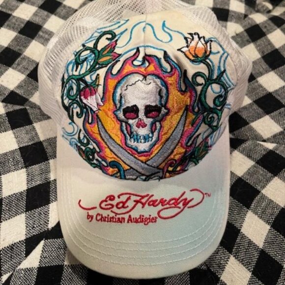 Ed Hardy | Other | Ed Hardy Baseball Hat Excellent Condition | Poshmark